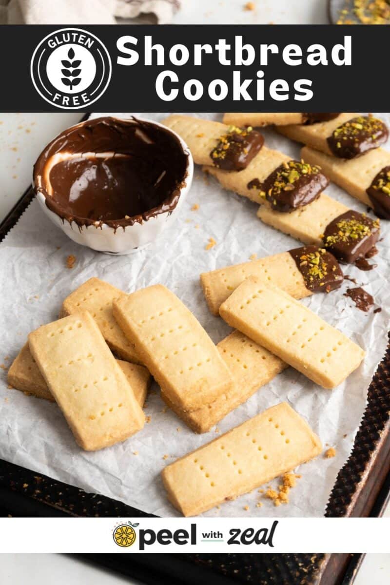 Gluten-Free Shortbread Cookies (Easy Recipe) - Peel with Zeal