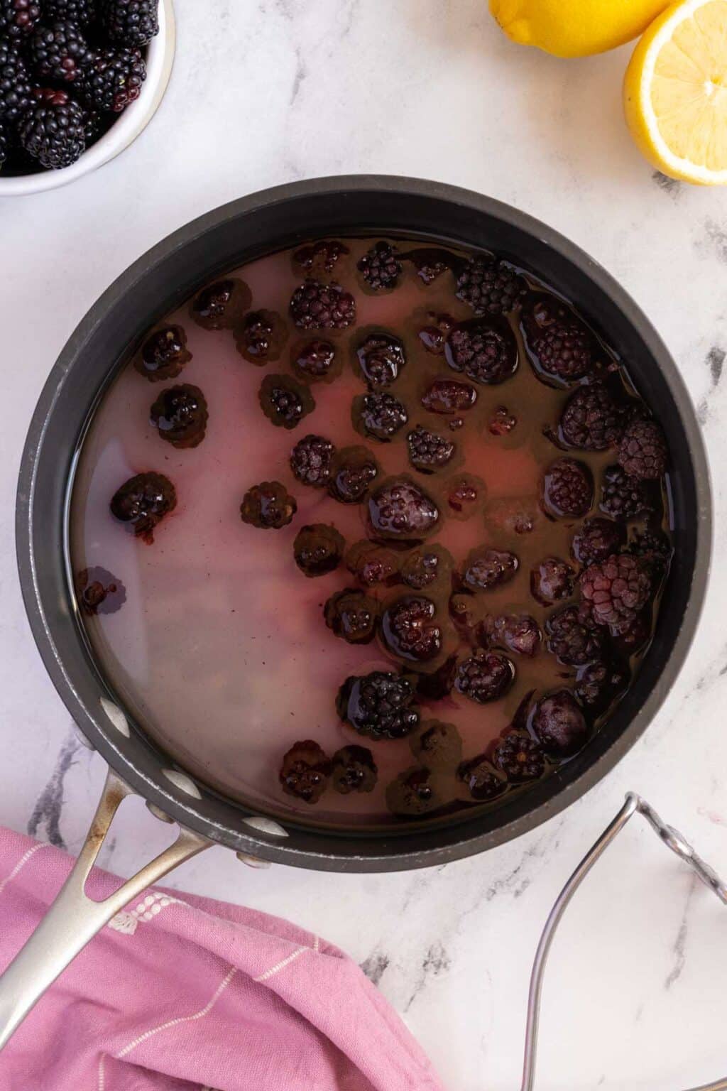 How to Make Blackberry Simple Syrup - Easy Recipe