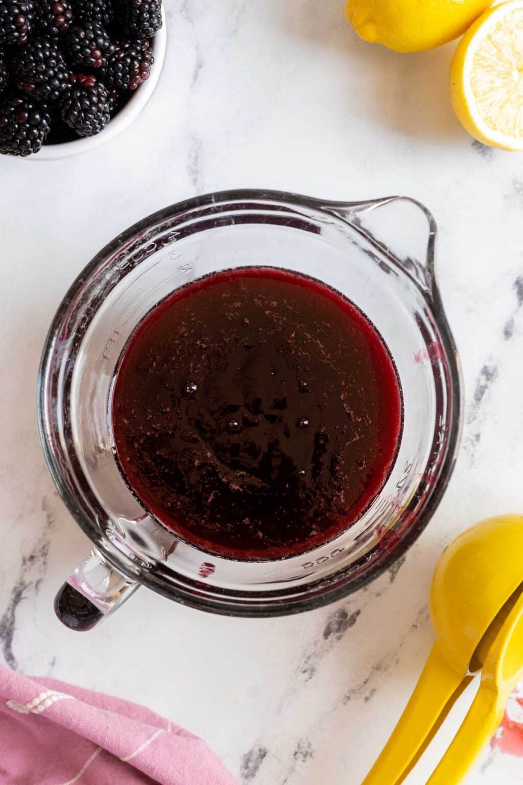 How to Make Blackberry Simple Syrup - Easy Recipe
