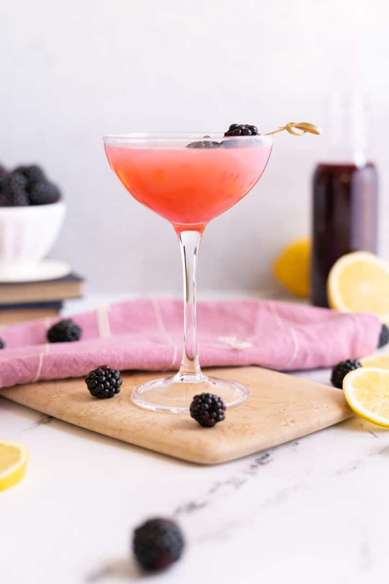Blackberry Simple Syrup (fresh or frozen berries)- Peel with Zeal