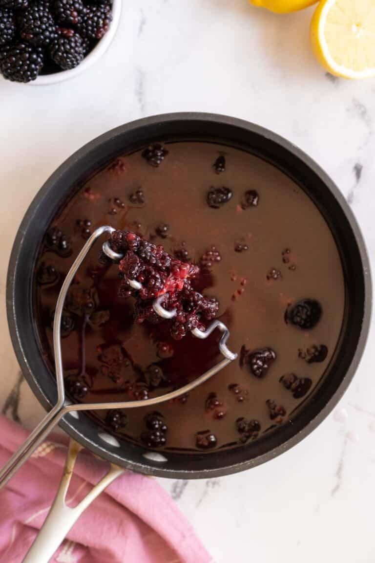 How to Make Blackberry Simple Syrup - Easy Recipe
