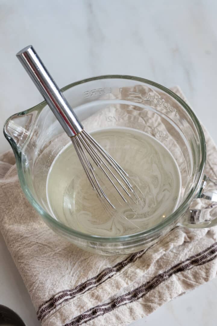 Quick and Easy Microwave Simple Syrup - Peel with Zeal