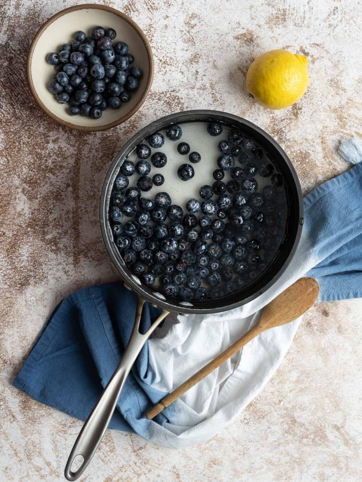 Homemade Blueberry Pancake Syrup (No Cornstarch!)