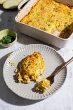 Yellow Squash Cornbread Casserole - Peel with Zeal