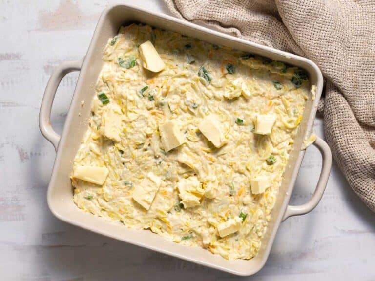 Yellow Squash Cornbread Casserole - Peel with Zeal