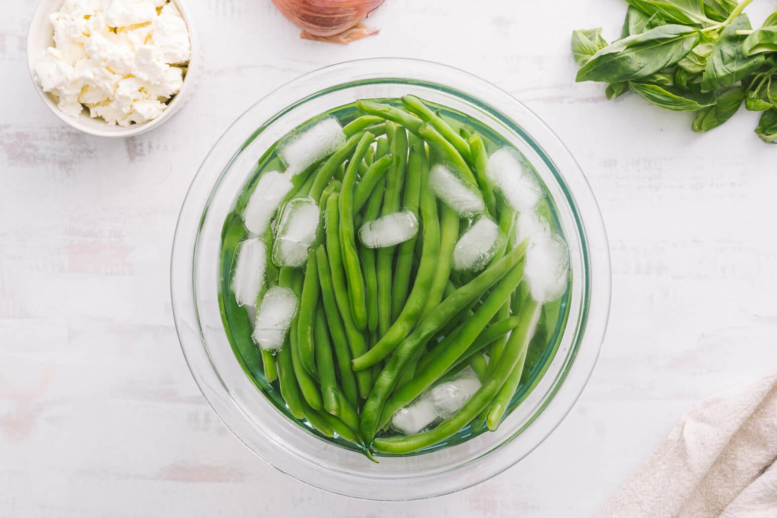 Feta Green Bean Salad - Peel with Zeal