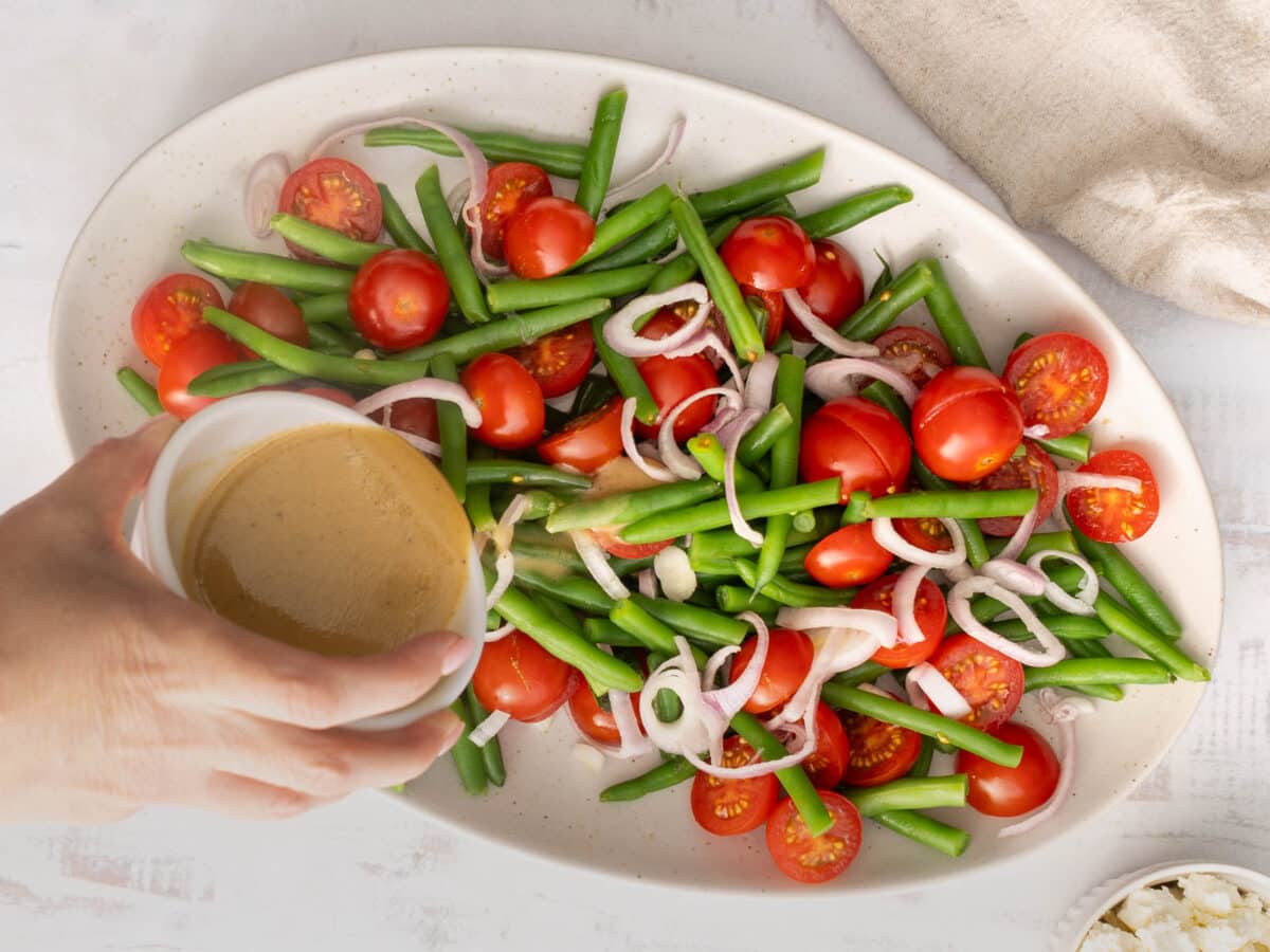 Feta Green Bean Salad - Peel with Zeal