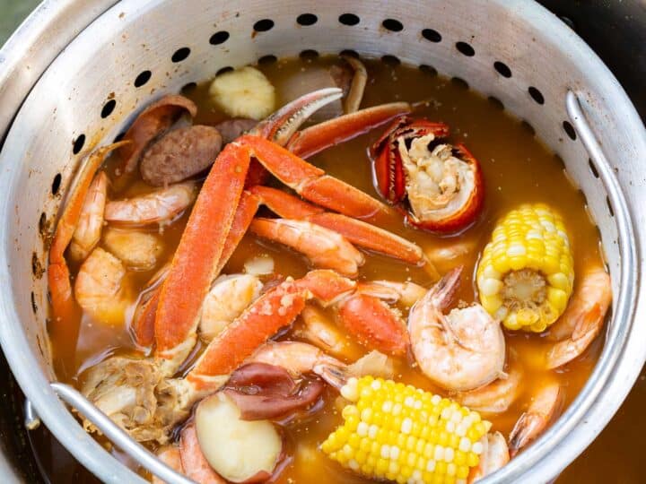 Cajun Seafood Boil with Garlic Butter Sauce - Peel with Zeal