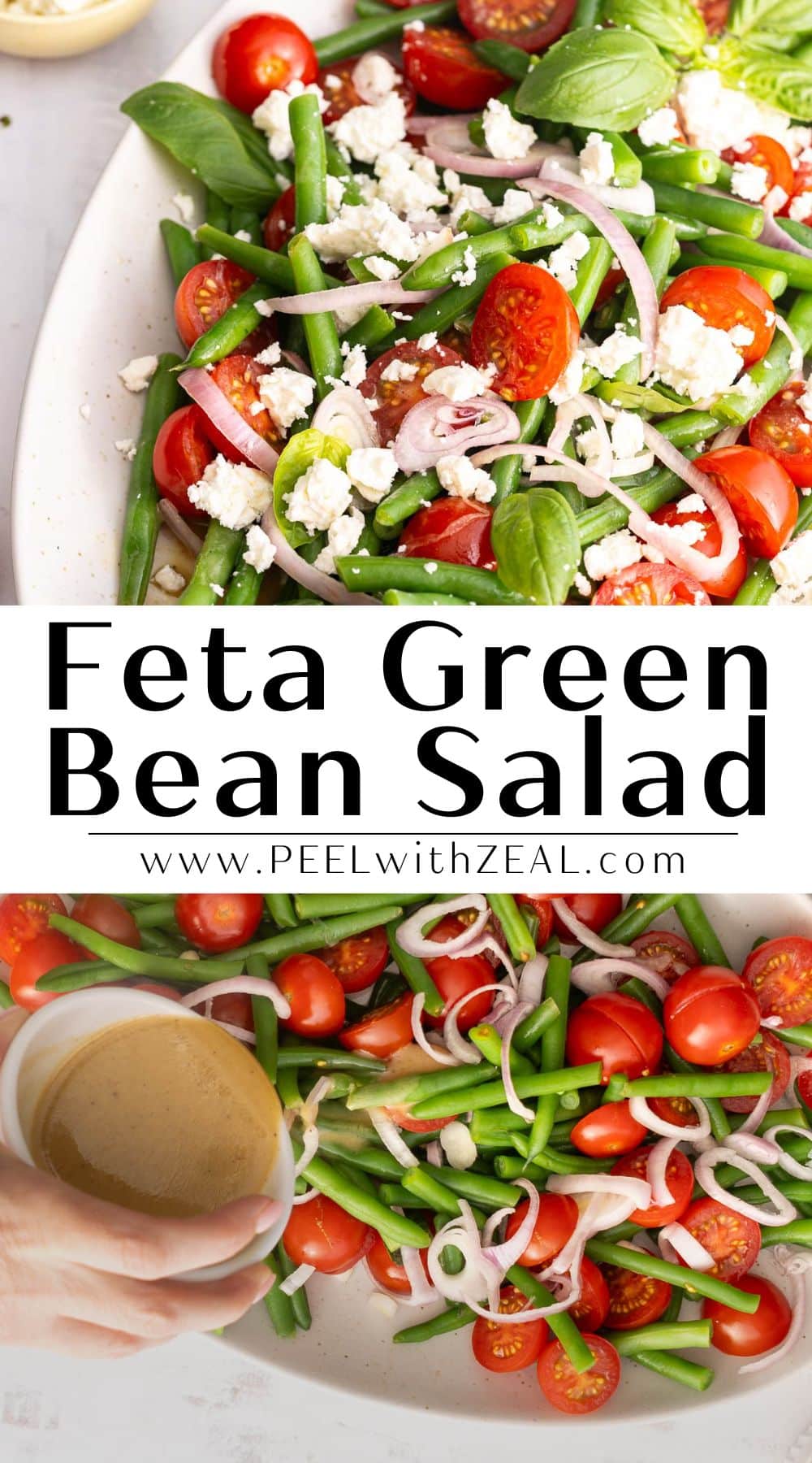 Feta Green Bean Salad - Peel with Zeal