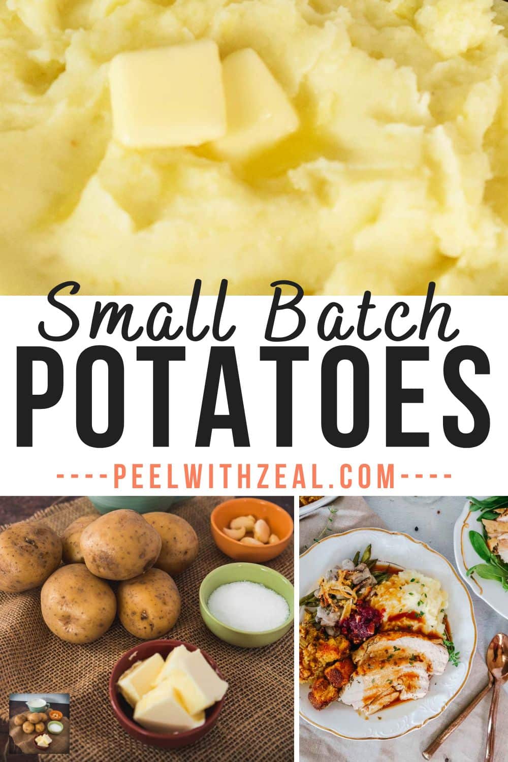 Creamy Small Batch Mashed Potatoes - Peel with Zeal