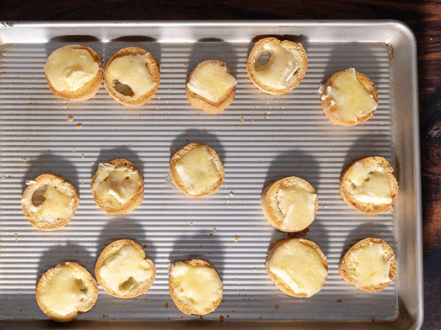 Baked Brie Crostini with Apple Chutney - Peel with Zeal