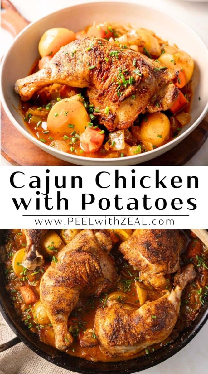 Cajun Chicken Stew - Peel with Zeal
