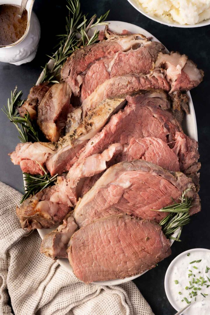 Sous Vide Prime Rib with Au Jus and Herb Butter- Peel with Zeal