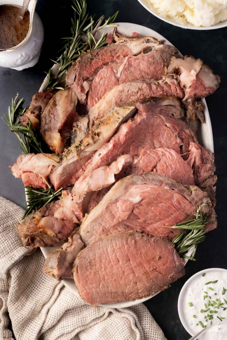 Sous Vide Prime Rib with Au Jus and Herb Butter- Peel with Zeal