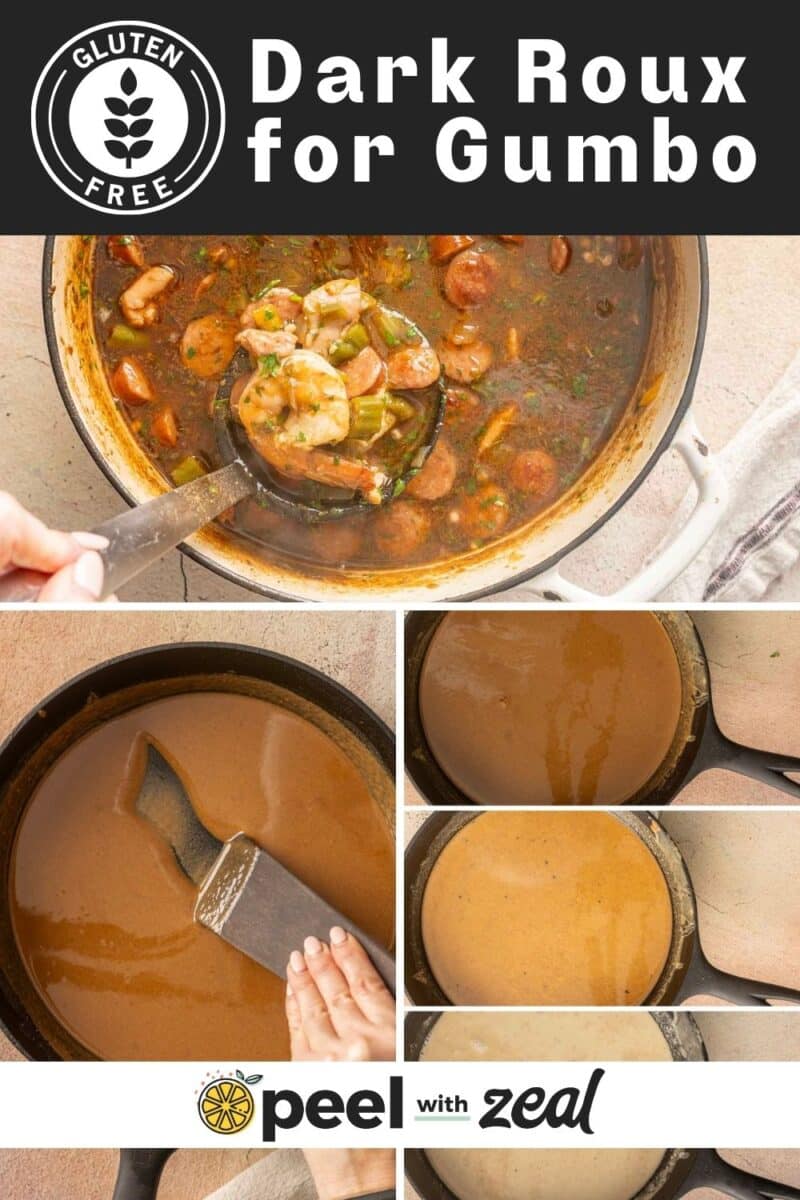 Gluten-Free Roux for Gumbo - Peel with Zeal