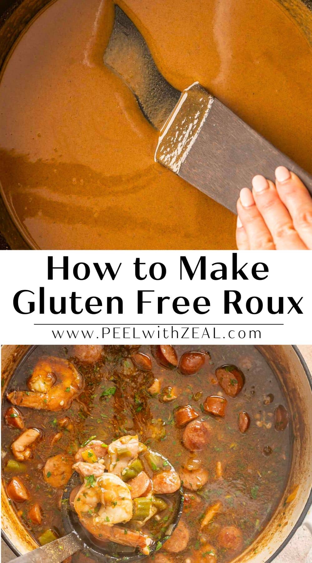 Gluten-Free Roux for Gumbo - Peel with Zeal