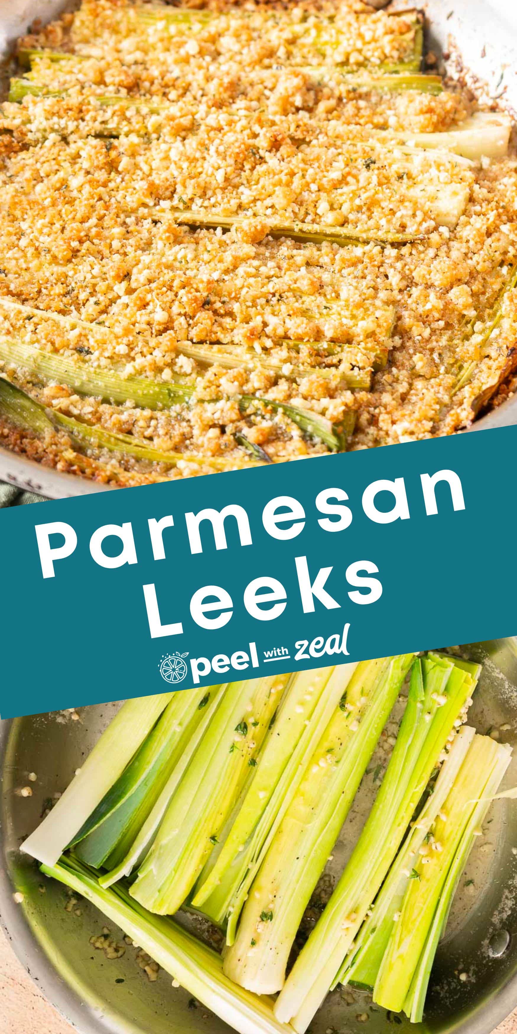 Butter Roasted Leeks - Peel with Zeal