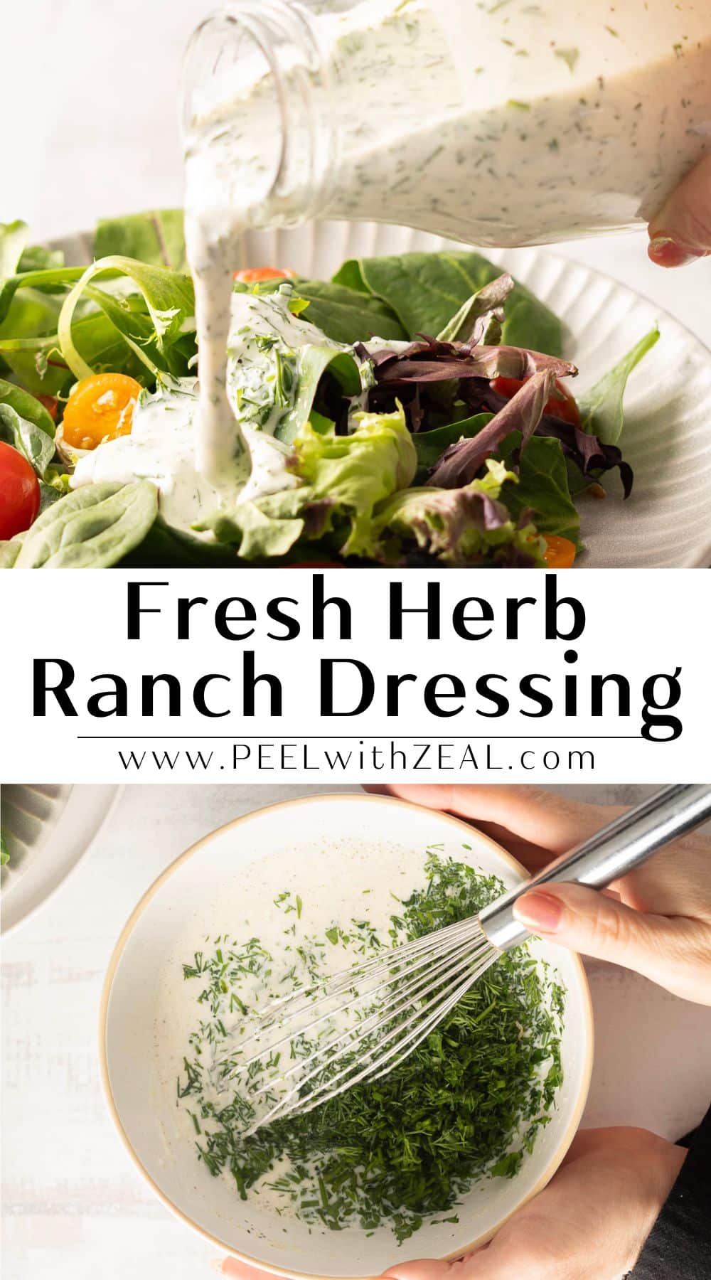 Buttermilk Ranch Dressing - Peel with Zeal
