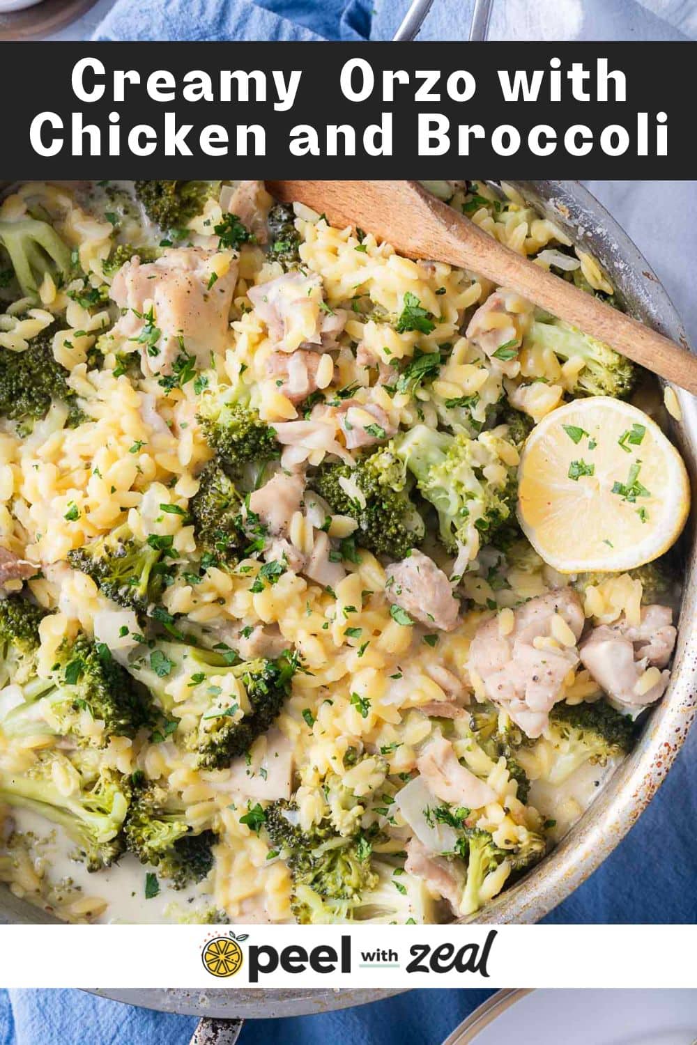 One Pot Chicken Orzo Bake with Boursin - Peel with Zeal