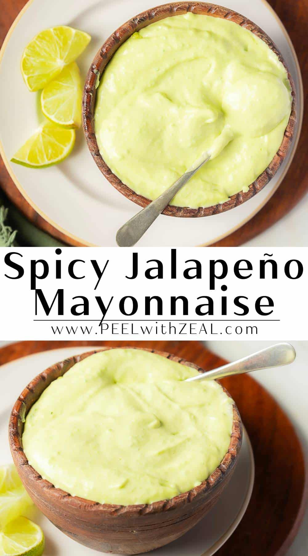 Spicy Jalapeño Mayonnaise - Peel with Zeal