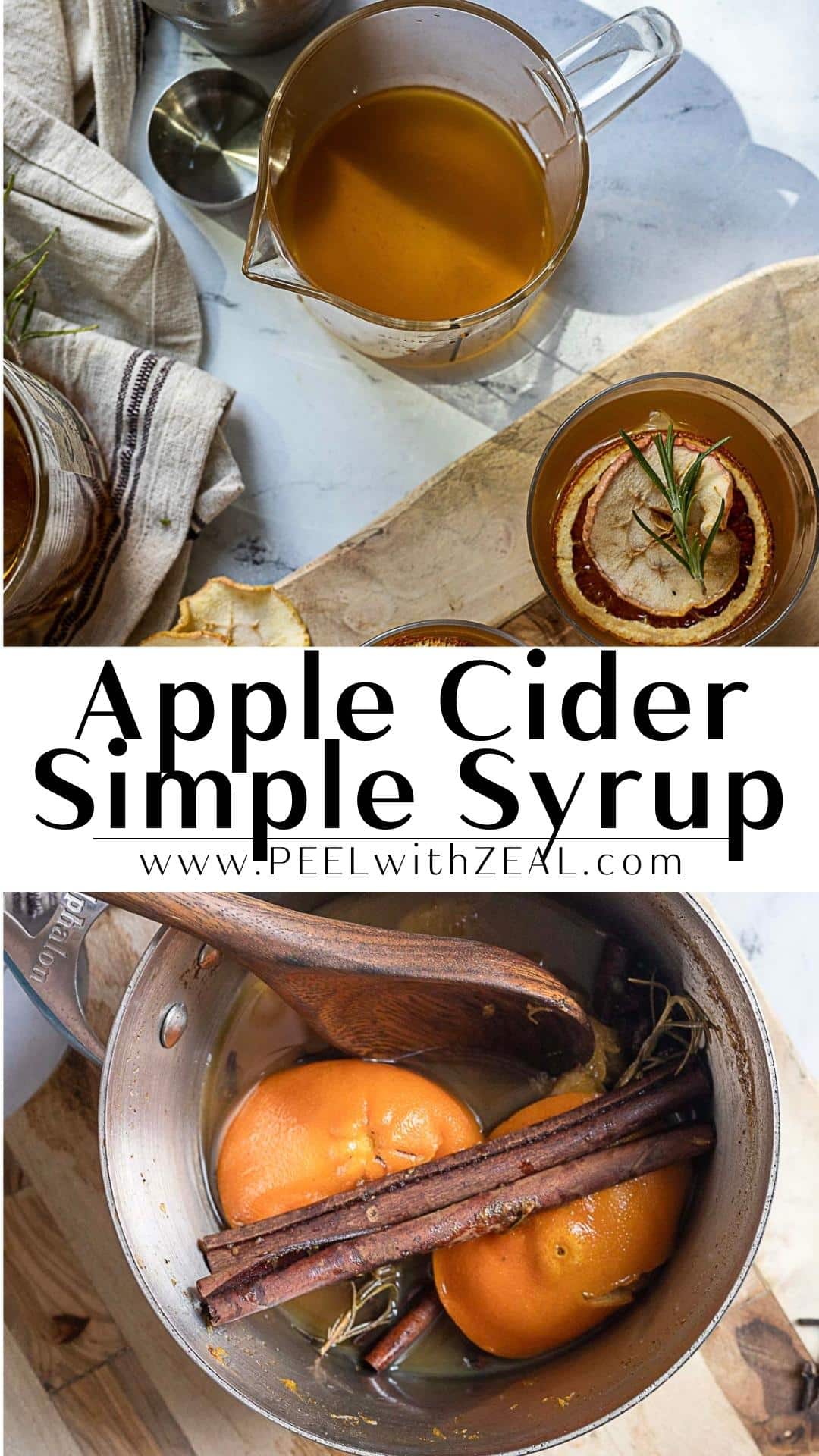 Apple Cider Syrup - Peel with Zeal